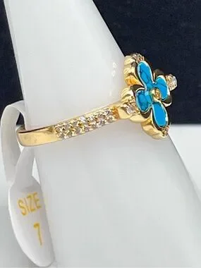 Bomb Party | Jewelry | Bomb Party Bp Sterling Gold Vermeil Ring Dual ...